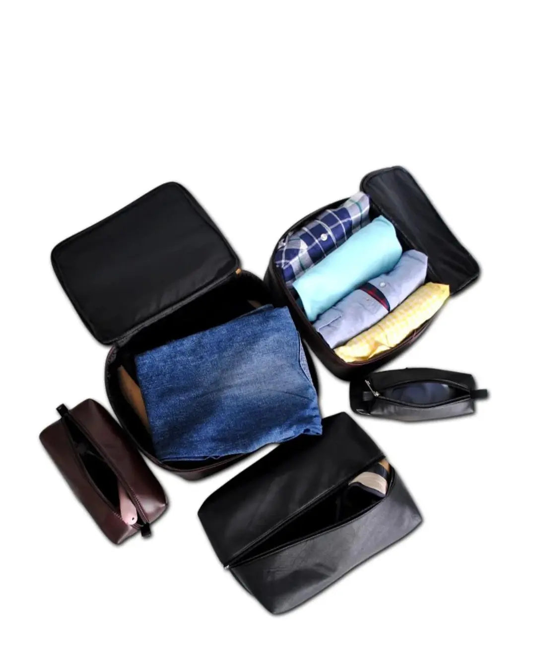 "The Essentials" Travel Packing Cubes Set of 5 - Travel organizers ...